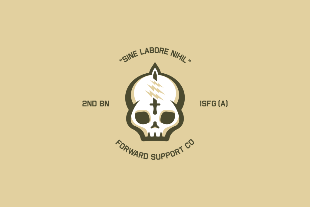 Military Unit Skull Logo – Trevor Kinkade Design