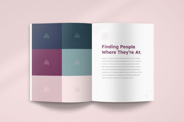 Level Up Brand Guidelines – Trevor Kinkade Design